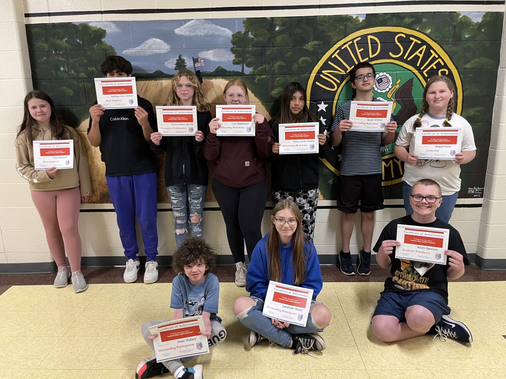 Way to Go 7th & 8th Grade Students! - Tri-Valley Central School District