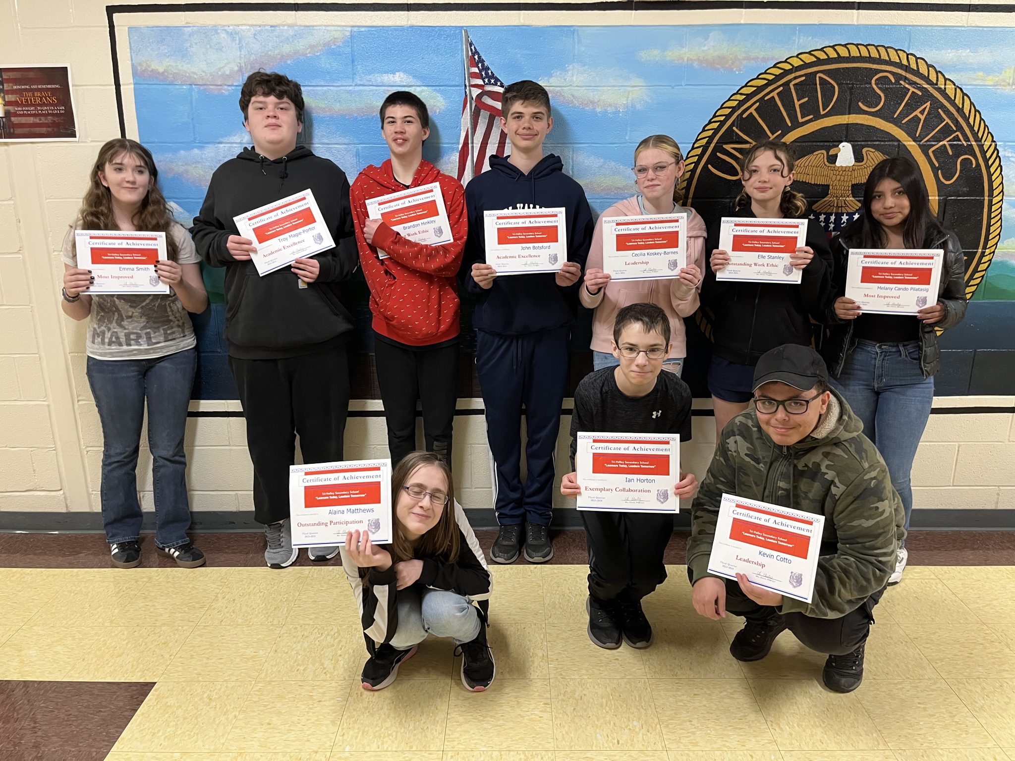 Way to Go 7th & 8th Graders! - Tri-Valley Central School District