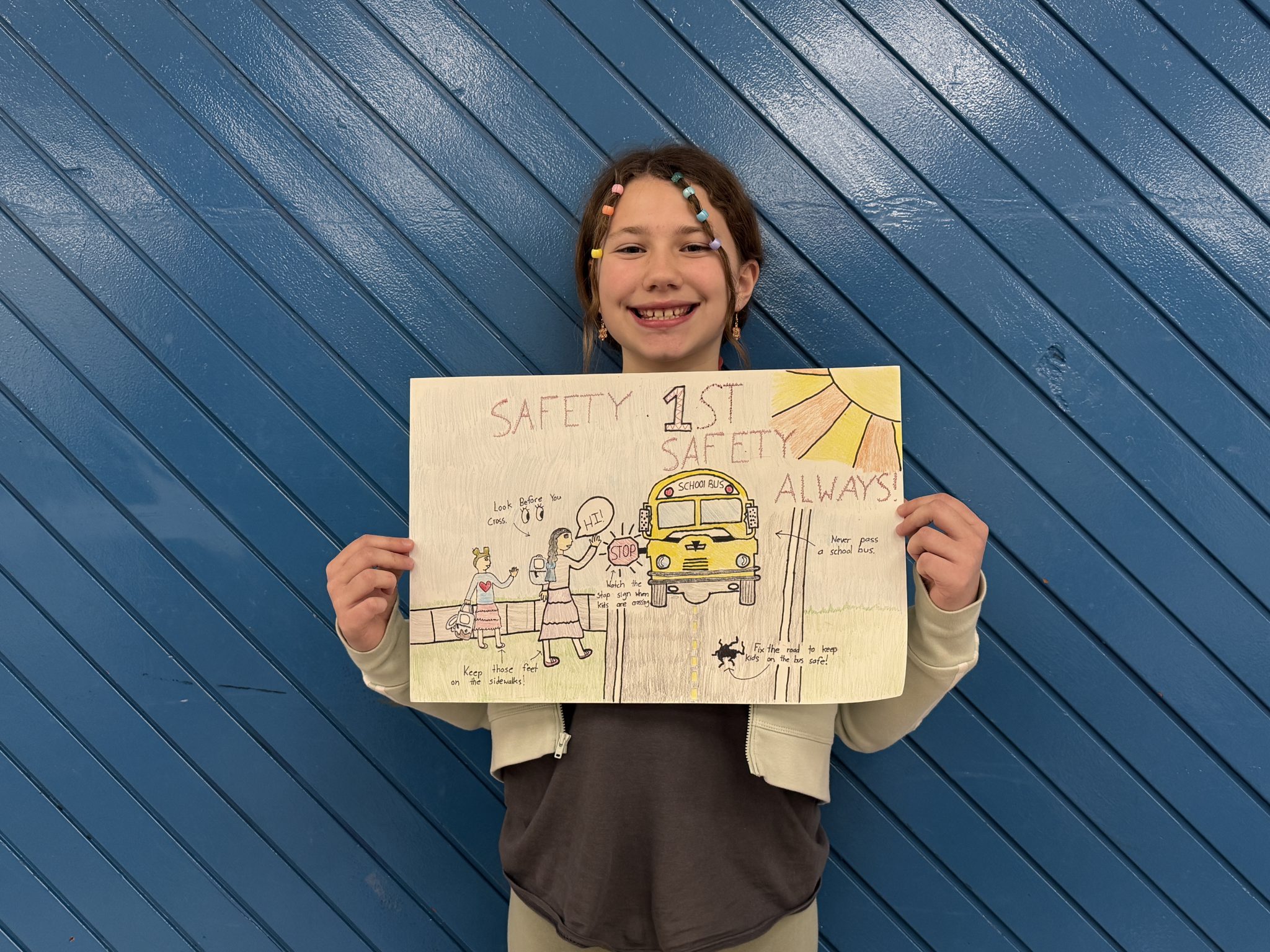 Tri-Valley Students Receive Recognition in School Bus Safety Poster ...